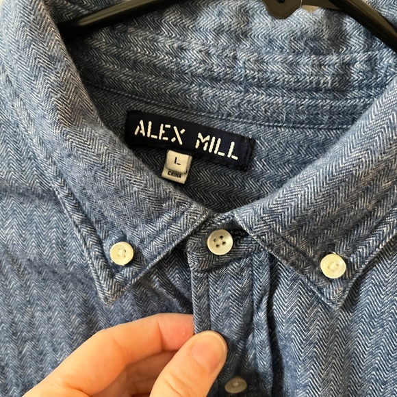 Alex Mill | Shirts | Alex Mill Buttondown Large | Poshmark